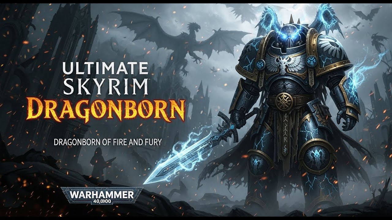 The ULTIMATE Skyrim Dragonborn Lore to Sleep To - YouTube