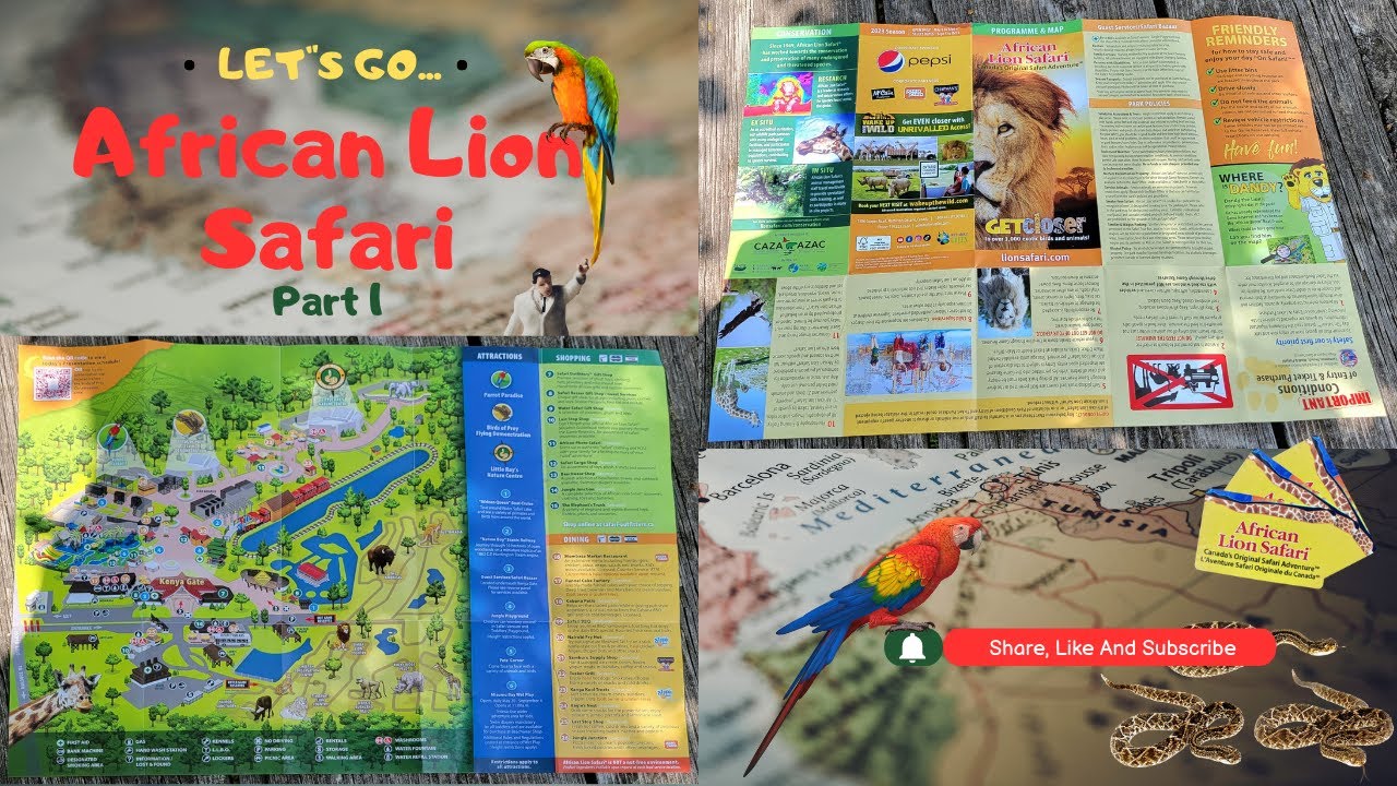 Let's go - African Lion Safari Park, Hamilton, ON Canada Pt. 1 - YouTube