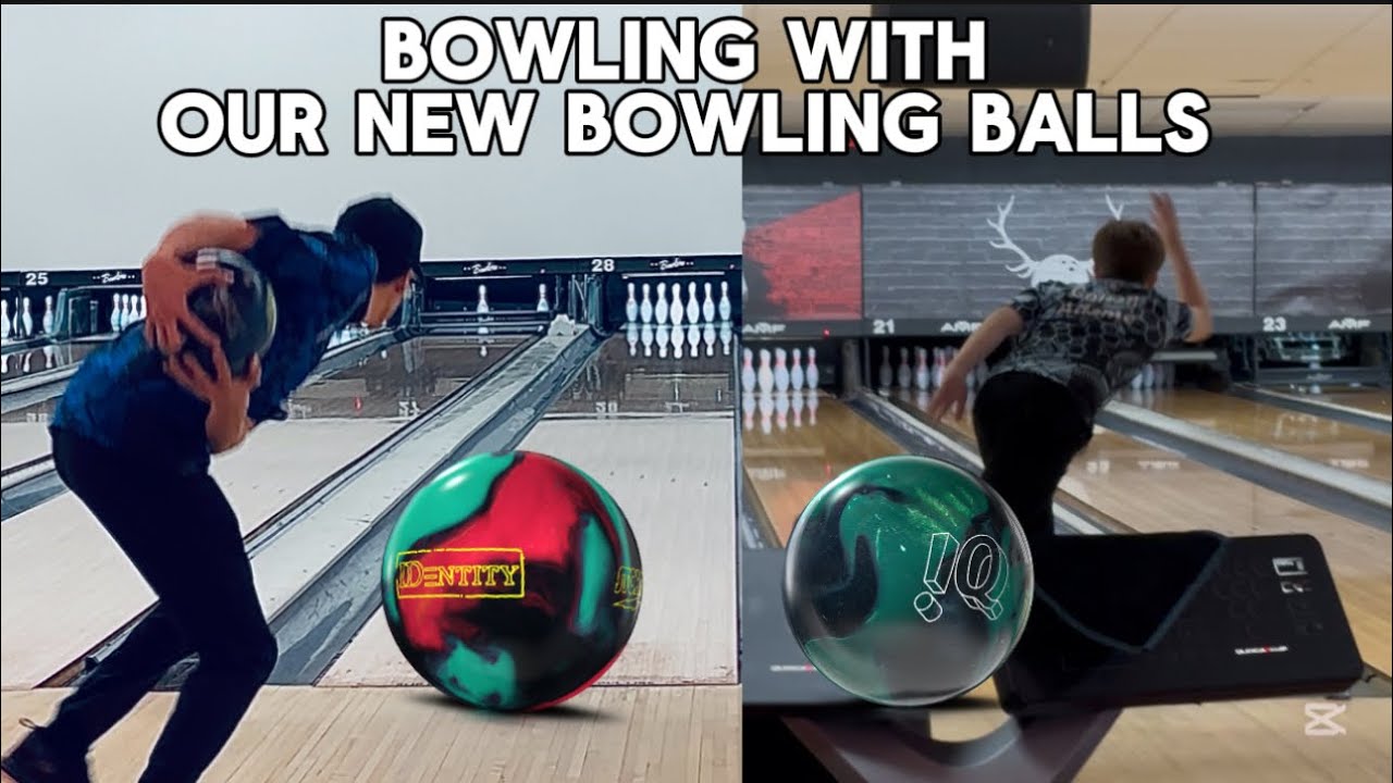 Bowling with our new Bowling Balls (Identity & IQ Tour AI) /w Kainoa ...