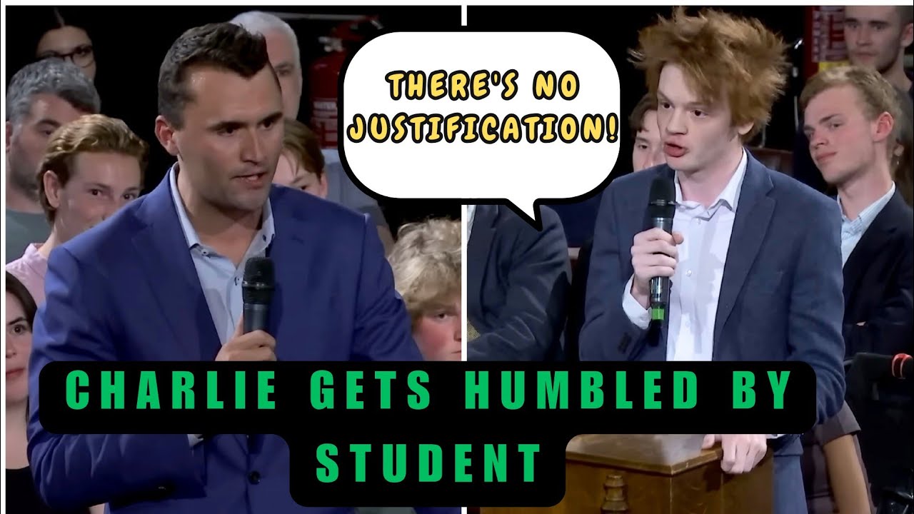 Brit Student DESTROYS Charlie Kirk with Epic Comeback - YouTube