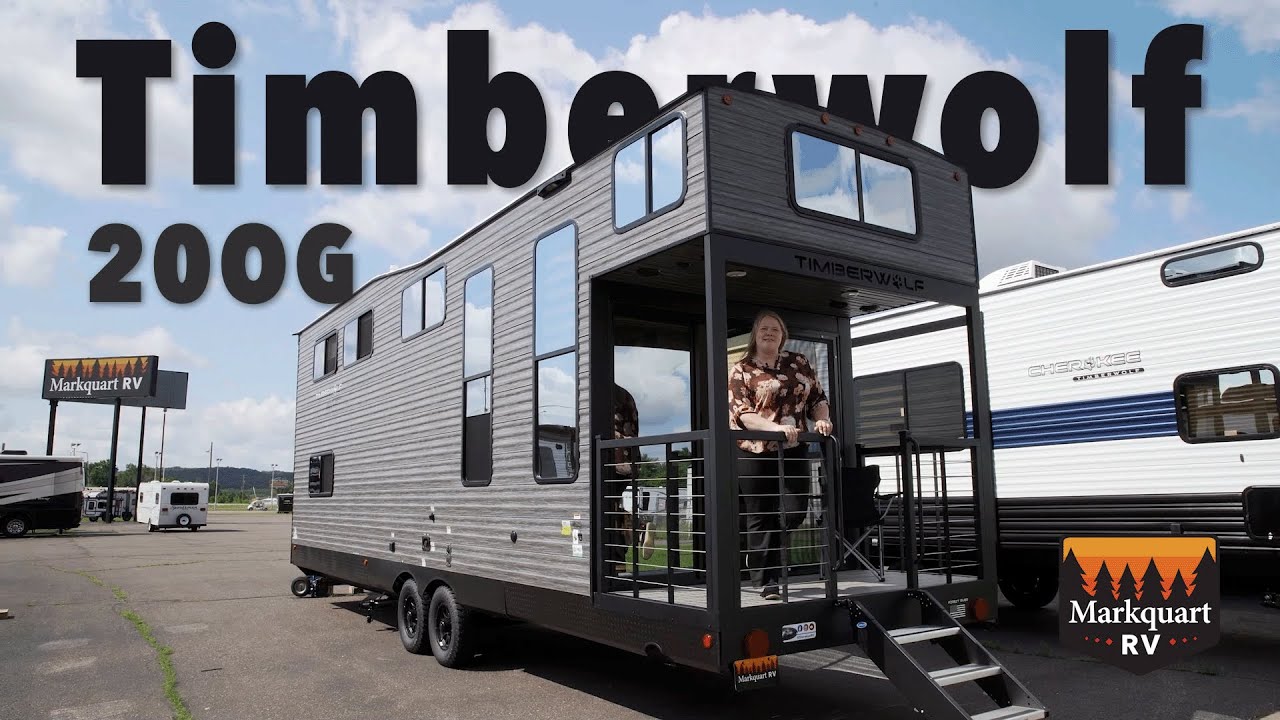 Forest River Cherokee Timberwolf 20OG - Mini-Loft Camper with a Main ...