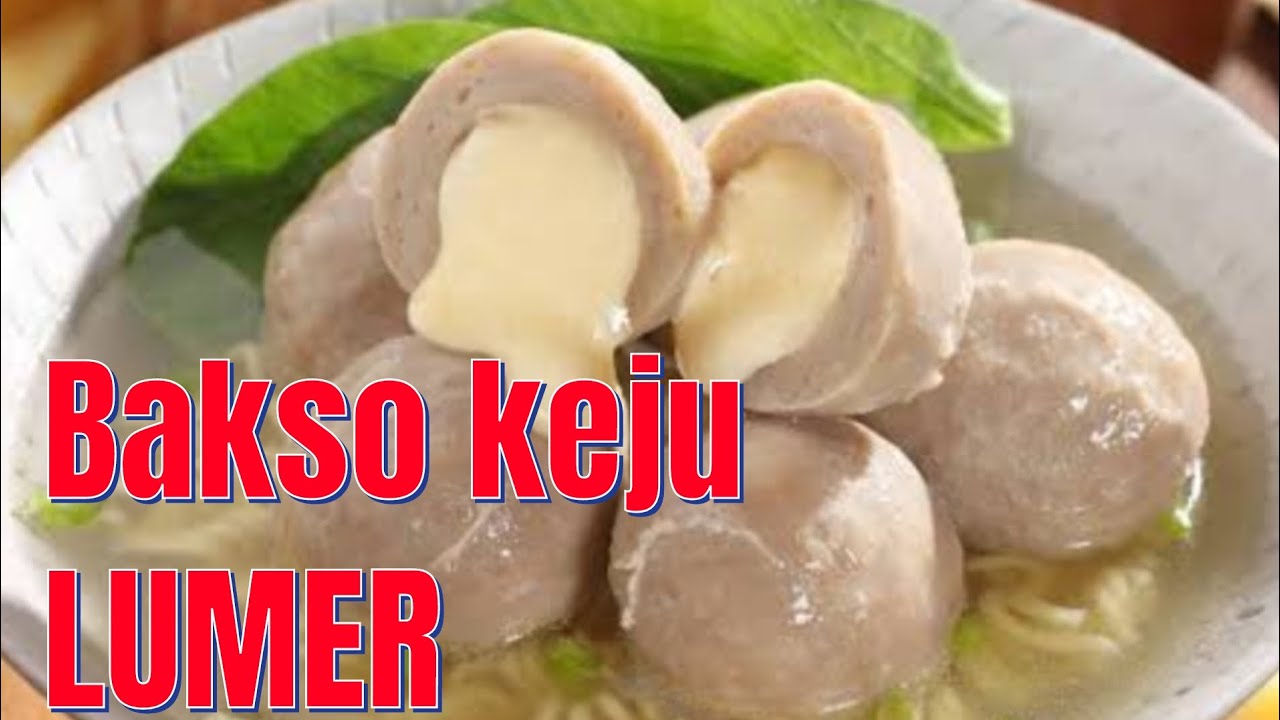 IDE USAHA!!CARA MEMBUAT BAKSO KEJU LUMER DIDALAM - YouTube