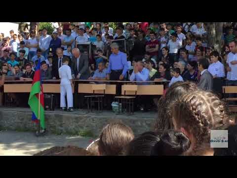 Şəki Oxud kəndi.  Son zəng. 5 il öncə çəkilmiş video. #mekteb #countrylife #muellim
