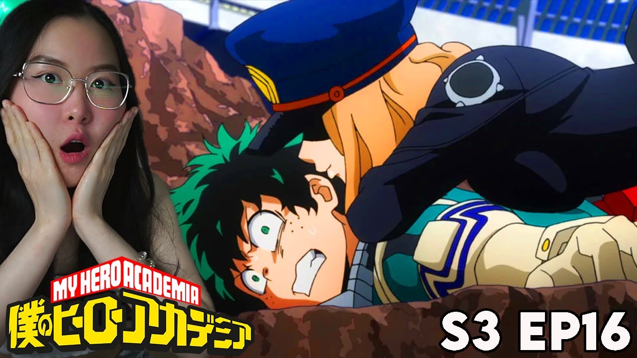 DEKU VS CAMIE?! URARAKA JEALOUS? My Hero Academia - 3x16 Shiketsu High ...