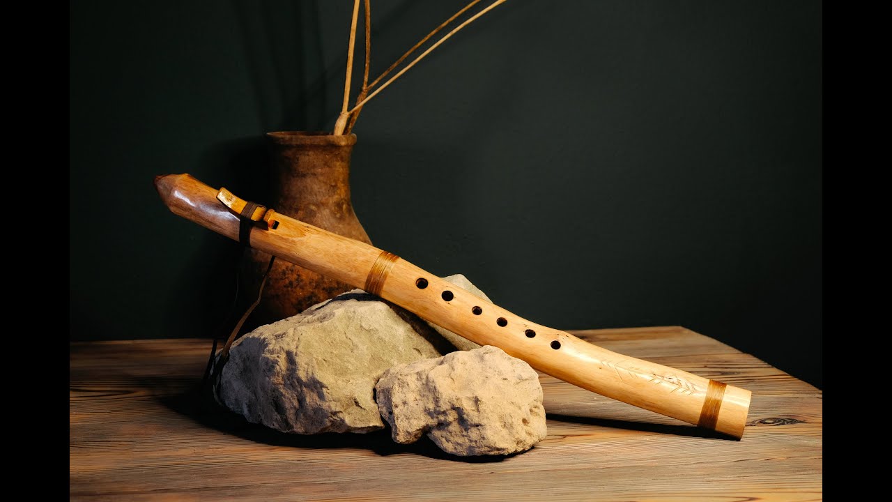 Native American Style Flute ~ redwood key of E ~ handmade branch flute ...