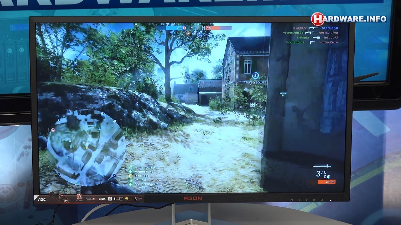 AOC Agon AG271QX gaming monitor review- Hardware.Info TV (4K UHD) - YouTube