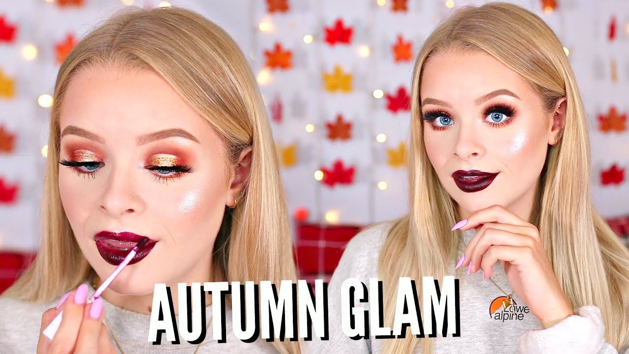 AUTUMN/FALL GLAM TRANSFORMATION!! | sophdoesnails - YouTube