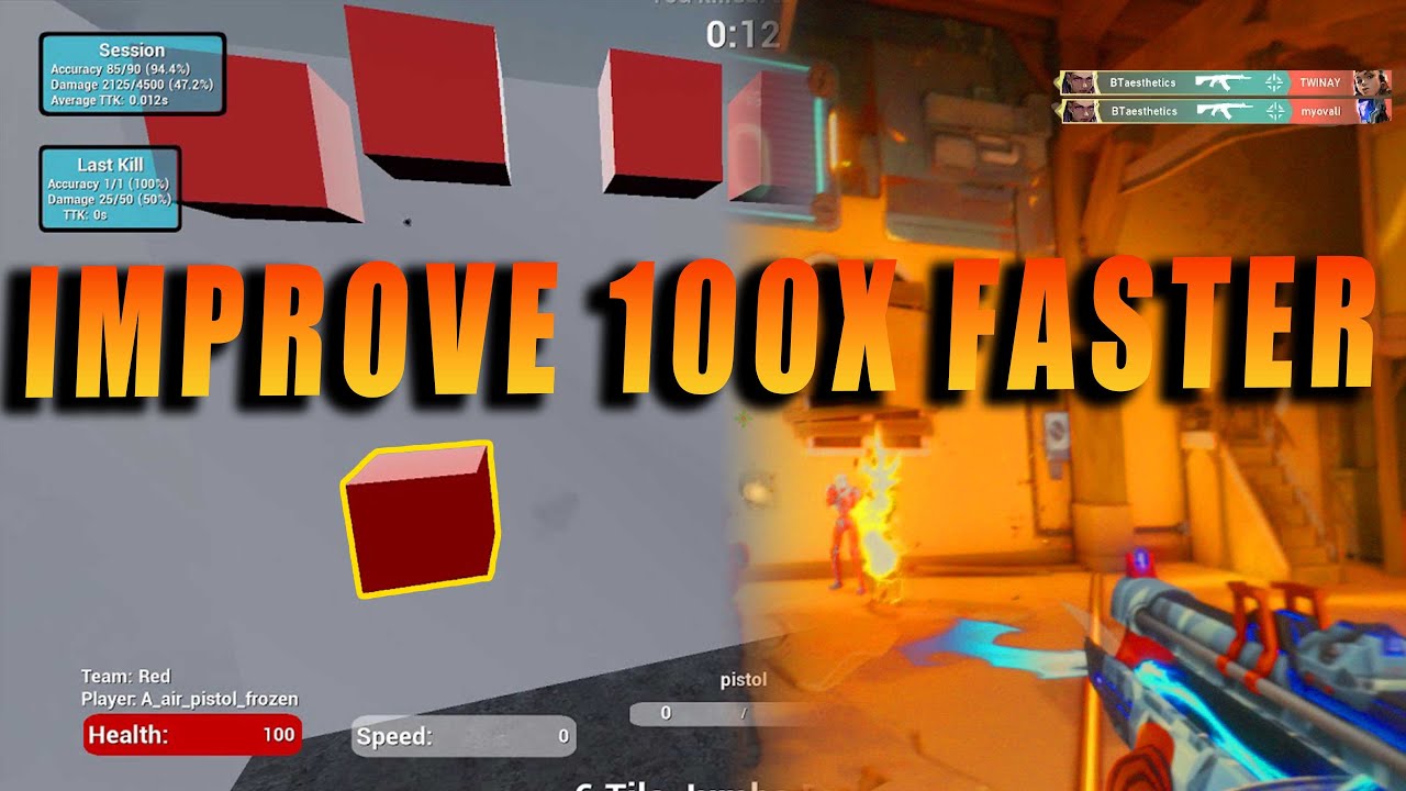 IMPROVE YOUR AIM 100X FASTER! - YouTube