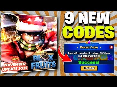 ⚡HURRY UP⚡BLOX FRUITS CODES 2024 💥NOV UPDATE 💥|| CODES FOR BLOX FRUITS || BLOX FRUITS 100% ...