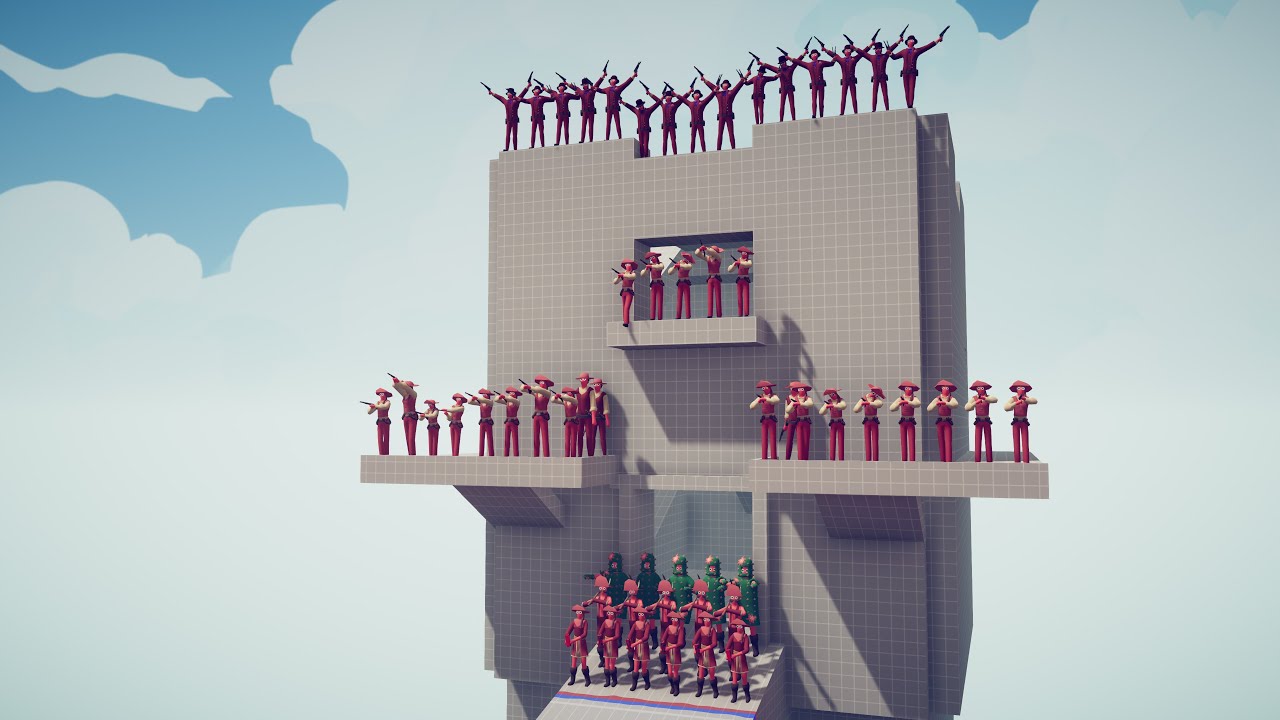 WESTERN FACTION TOWER DEFENCE - Totally Accurate Battle Simulator TABS ...