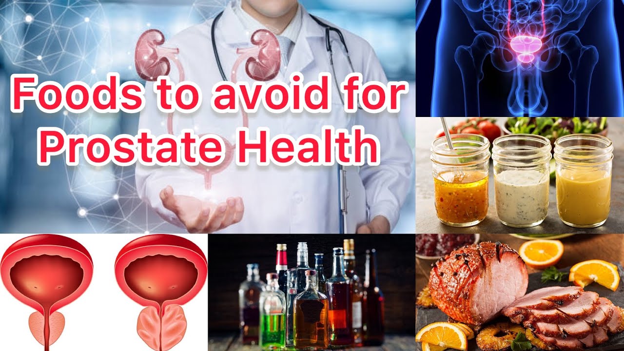 4 Types of Foods to Avoid for Prostate Health & Foods to Eat for ...