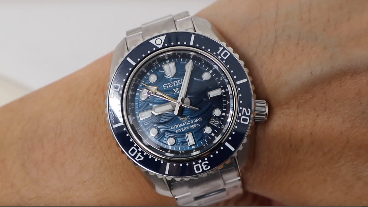 SEIKO PROSPEX 1968 HERITAGE DIVER GMT 60TH ANNIVERSARY SPB509 - YouTube