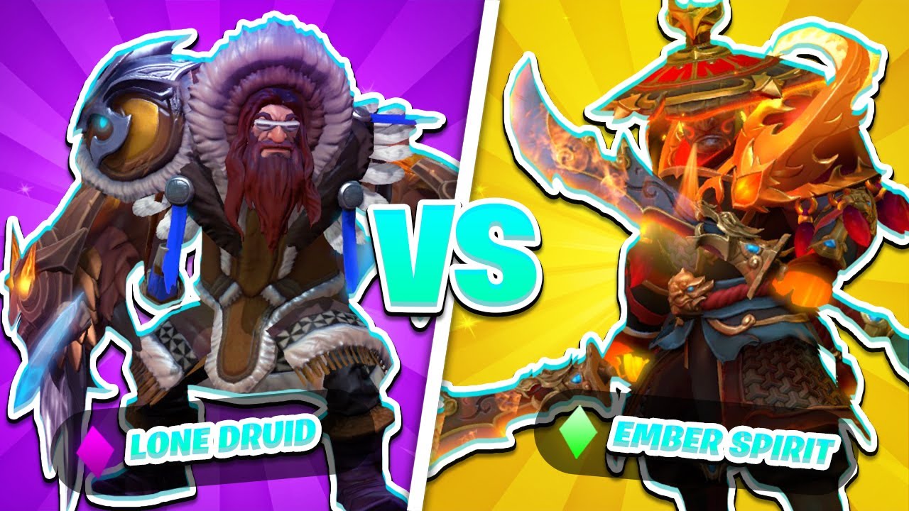 LONE DRUID vs EMBER SPIRIT Matchup EXPLAINED! Dota 2 - YouTube
