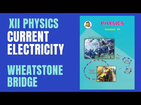 Class XII physics Current electricity -wheatstone bridge - YouTube