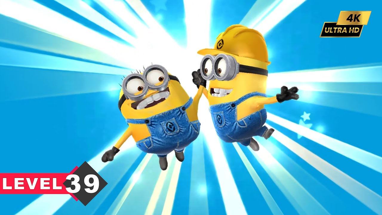 Minion Rush Level 39 Jerry n Worker minion at Halloween Residential ...