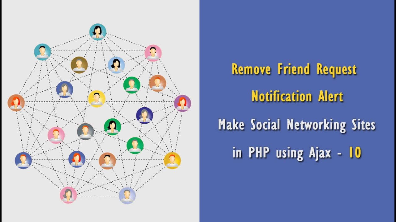 Remove Friend Request Notification Alert | Make Social Networking Sites ...