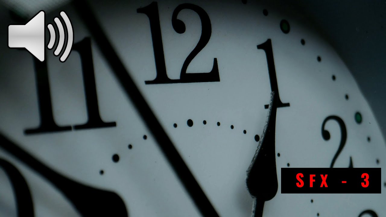 Ticking Clock Sound Effect 3 - YouTube
