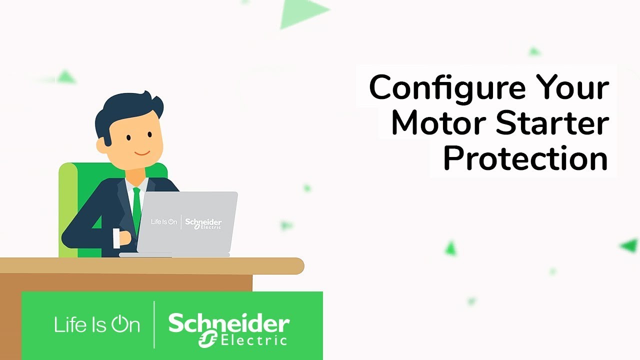 How to easily configure your motor starter protection and control - YouTube