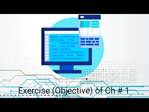 Exercise (Objective) of Ch # 1 | Computer Science | Class 9th ...