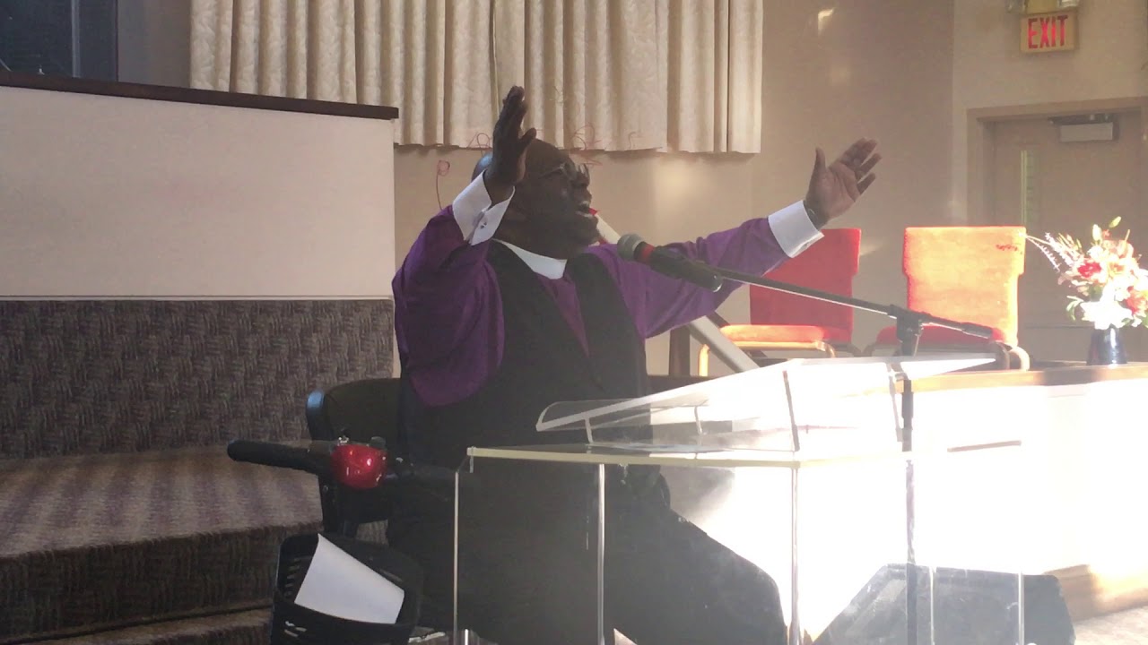 Pastor J. Leonard Harding, Jr. singing "Daily I Shall Worship Thee ...