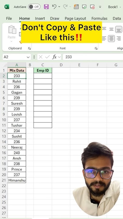 Don't copy and paste in Excel‼️Instead Use Superb Functions #excel #exceltips #exceltricks # ...