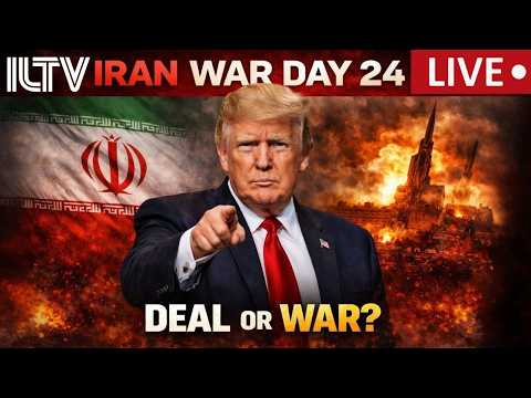 IRAN WAR DAY 24: TALKS, NOT STRIKES? TRUMP DELAYS STRIKES ON IRANIAN INFRASTRUCTURE