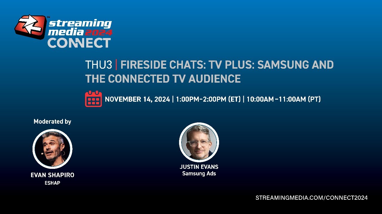 Fireside Chat: TV Plus: Samsung and the Connected TV Audience - YouTube