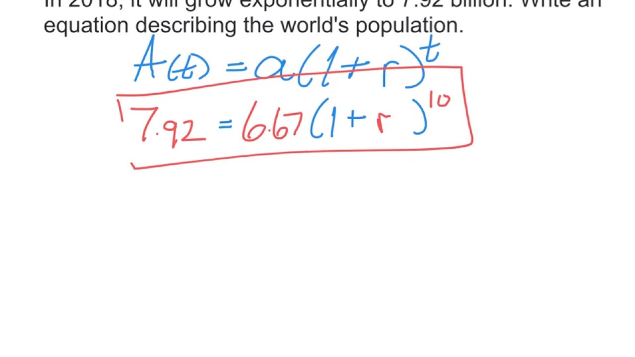 Algebra 2-Review: Mid-Chapter 7-Part A #7 - YouTube