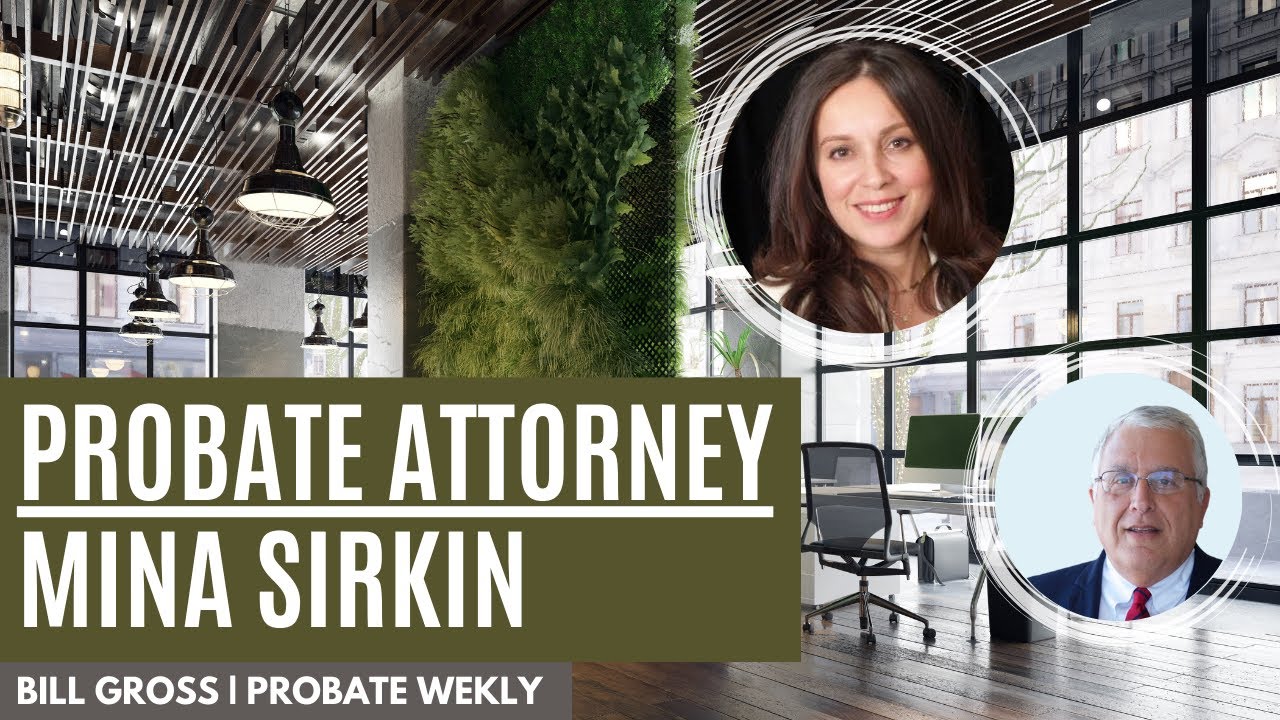 Mina Sirkin on Probate Weekly with Bill Gross - YouTube