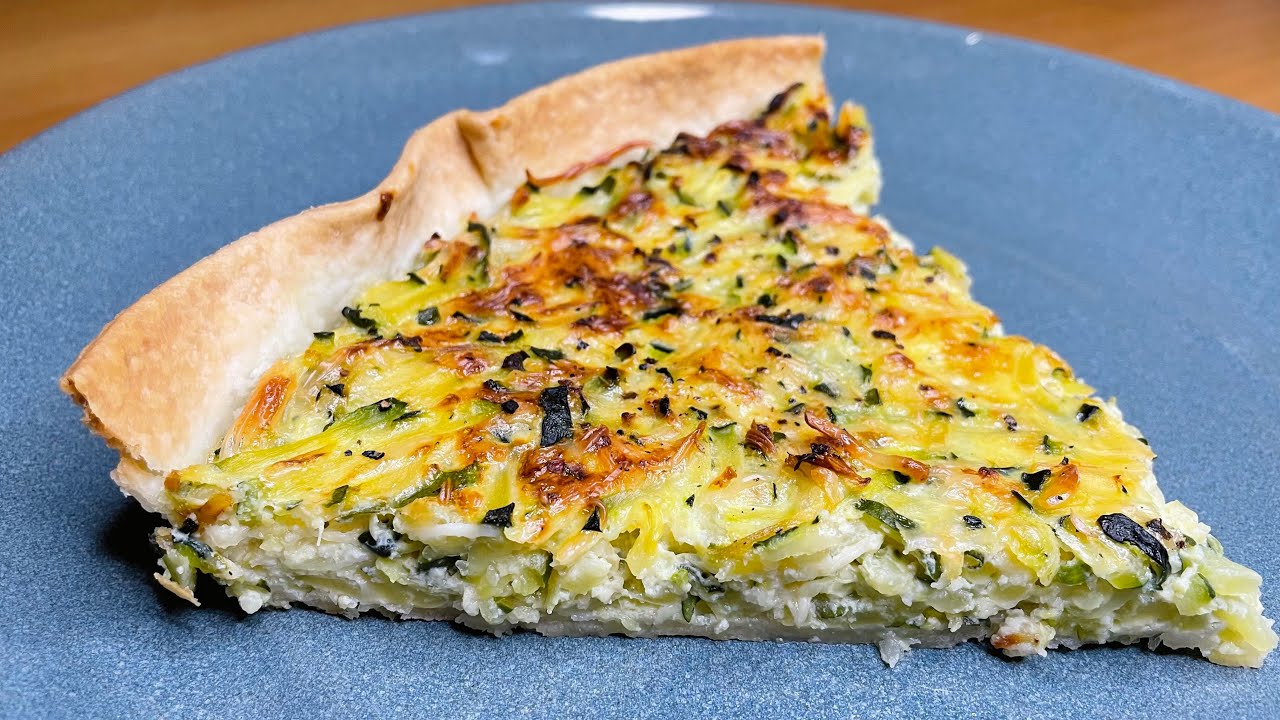Quiche à la Courgette 🥒 | Simple et rapide - YouTube