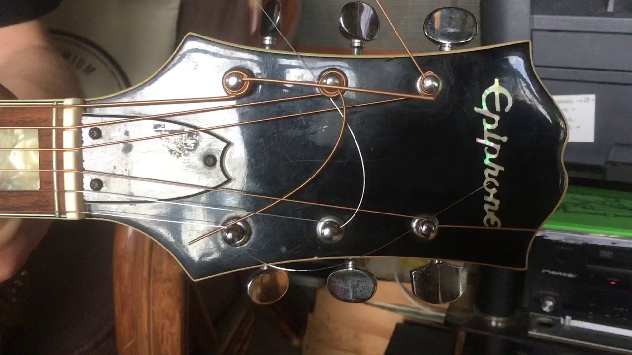 Epiphone FT-150 Bard 1976 Made in Japan - YouTube