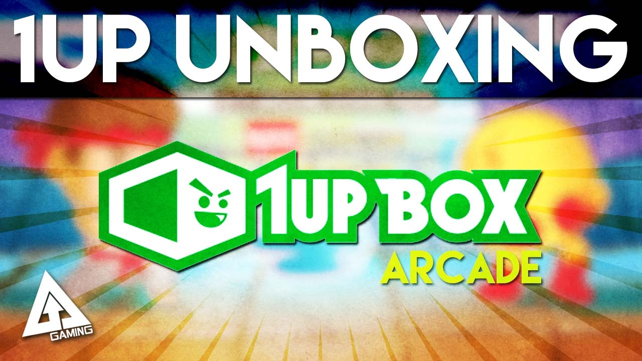 1Up Box Unboxing! ARCADE - June 2015 - YouTube