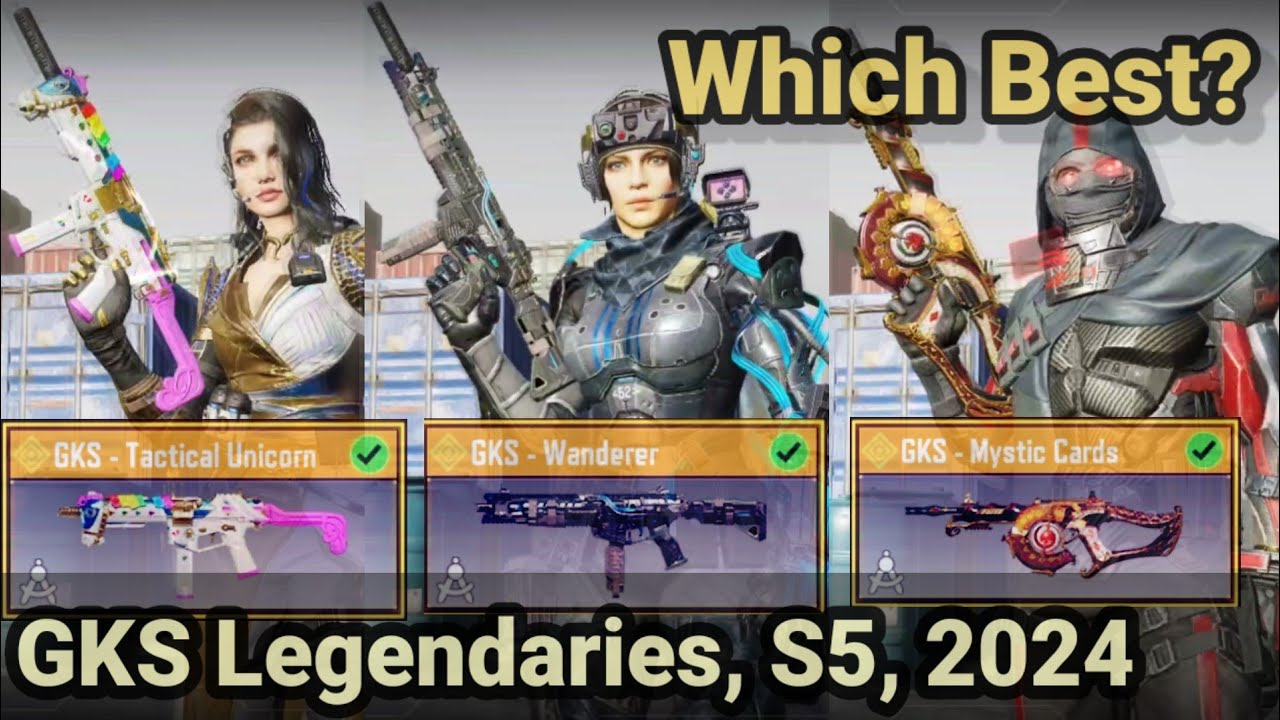 GKS Legendary Variants Comparison - YouTube