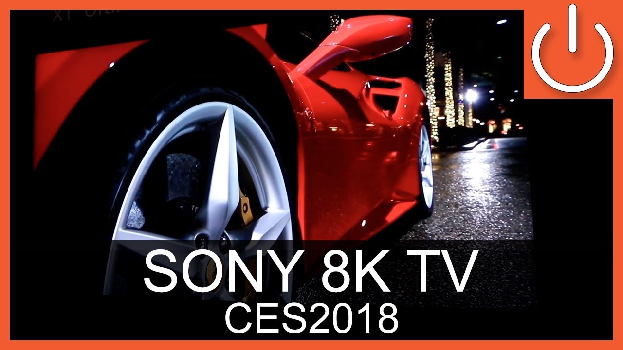 Sony 8K TV X1 Ultimate Prozessor Prototyp - CES 2018 - Thomas ...