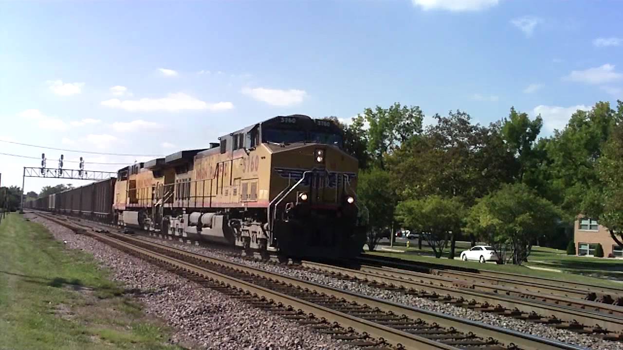 UNION PACIFIC #5760-#7083 & DP #5817-Eastbound - YouTube