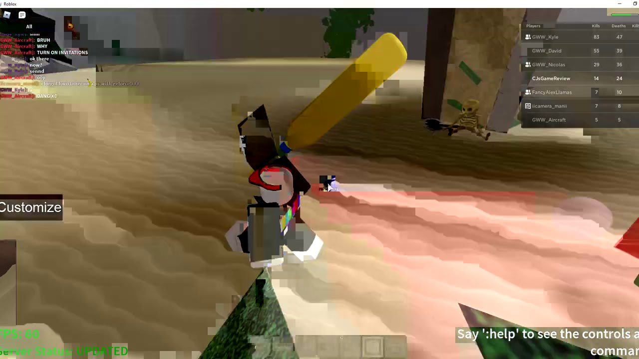 CJ vs Fancy RST Roblox - YouTube