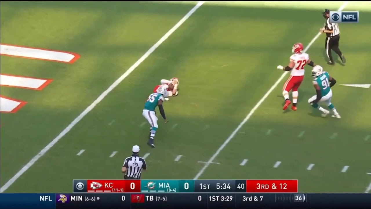 Patrick Mahomes gets sacked for a 30 yard loss. - YouTube