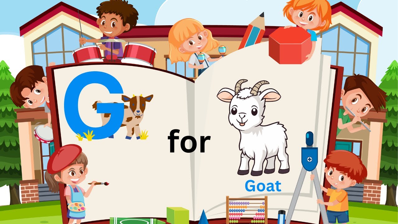 G is for Goat | Fun Phonics Song for Kids | Learn the Alphabet - YouTube