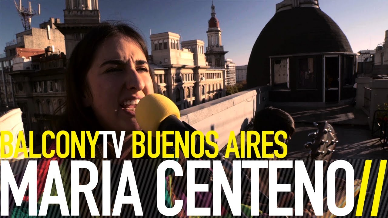 MARÍA CENTENO - DE LO QUE QUEDABA POCO (BalconyTV) - YouTube