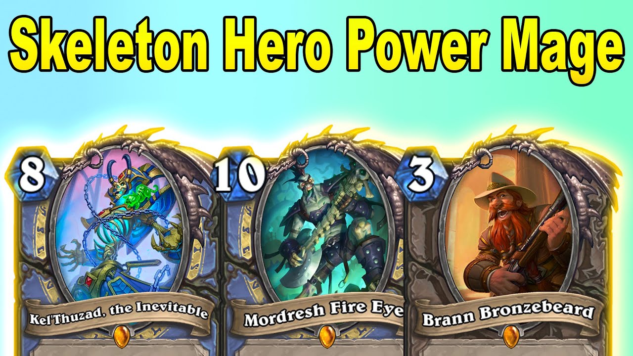 My New Skeleton Hero Power Mage Is Unstoppable! Castle Nathria ...
