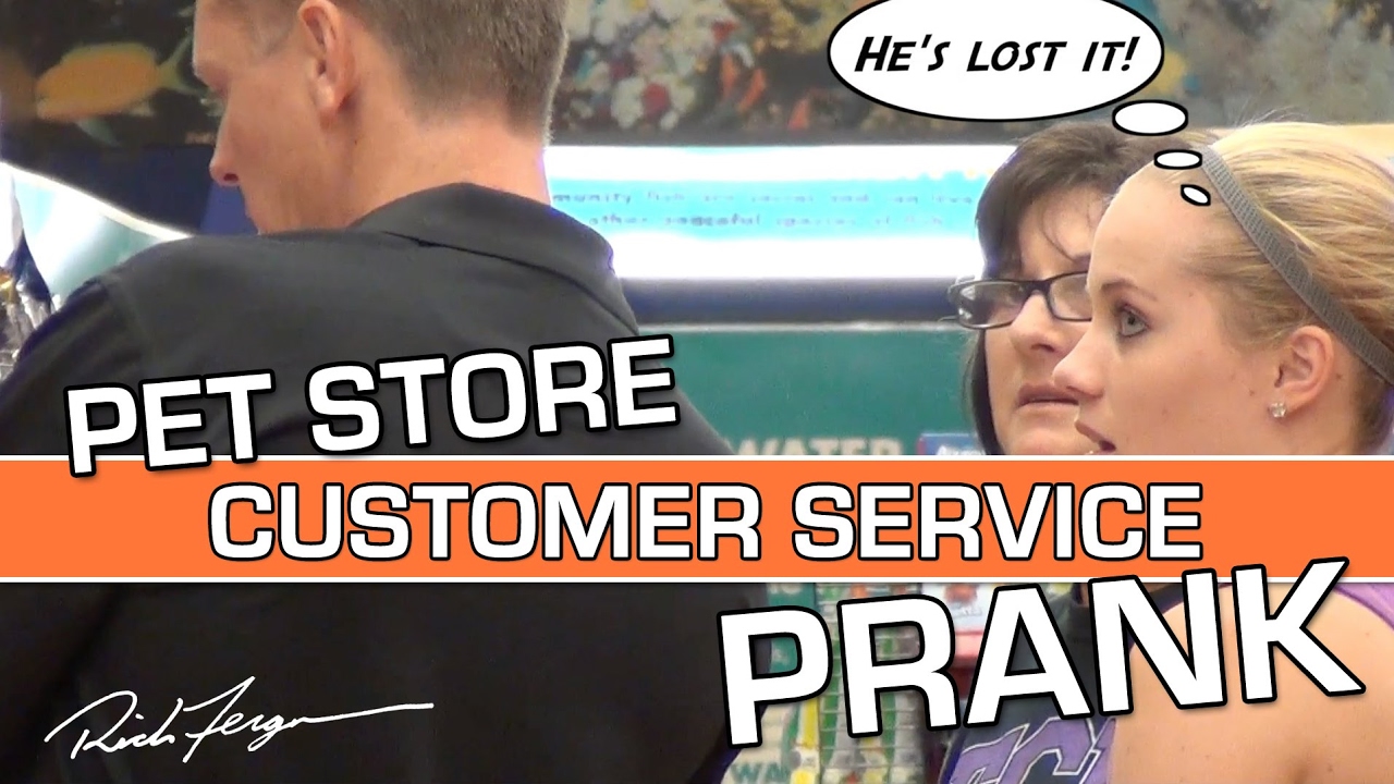 Awkward CUSTOMER SERVICE Prank: PET FOOD - YouTube