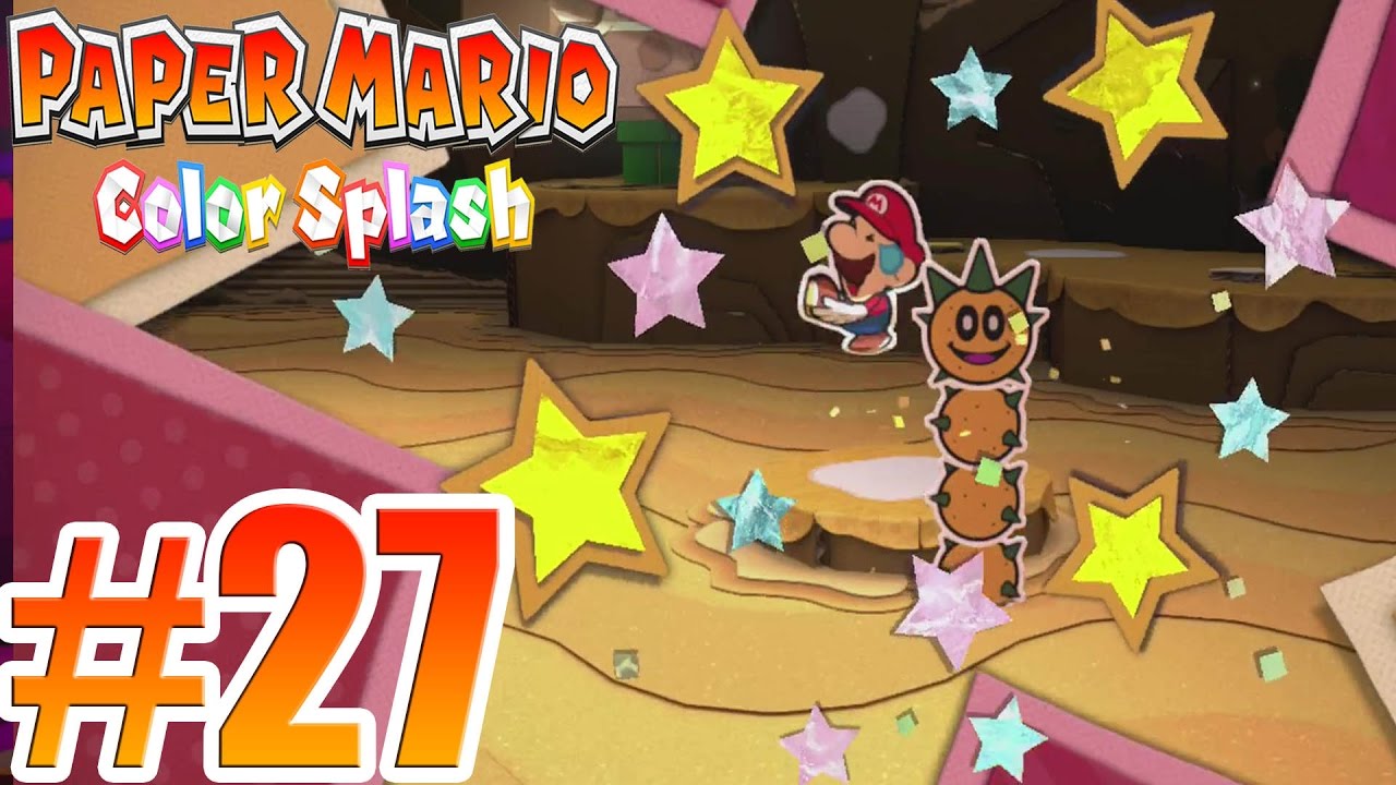 Paper Mario Color Splash Gameplay Walkthrough Part 27 + Gamepad Capture ...
