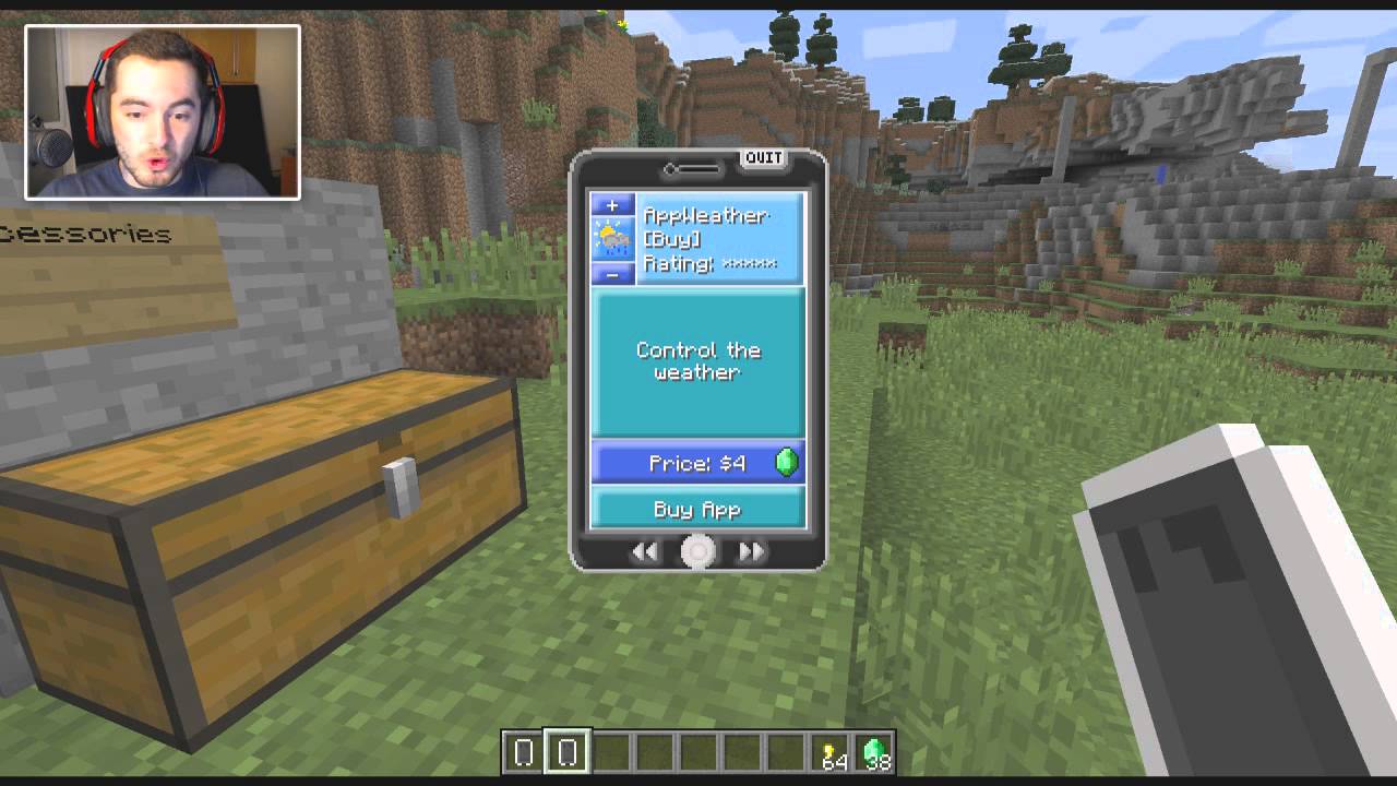 IPHONE IN MINECRAFT - EyeMod Showcase - YouTube