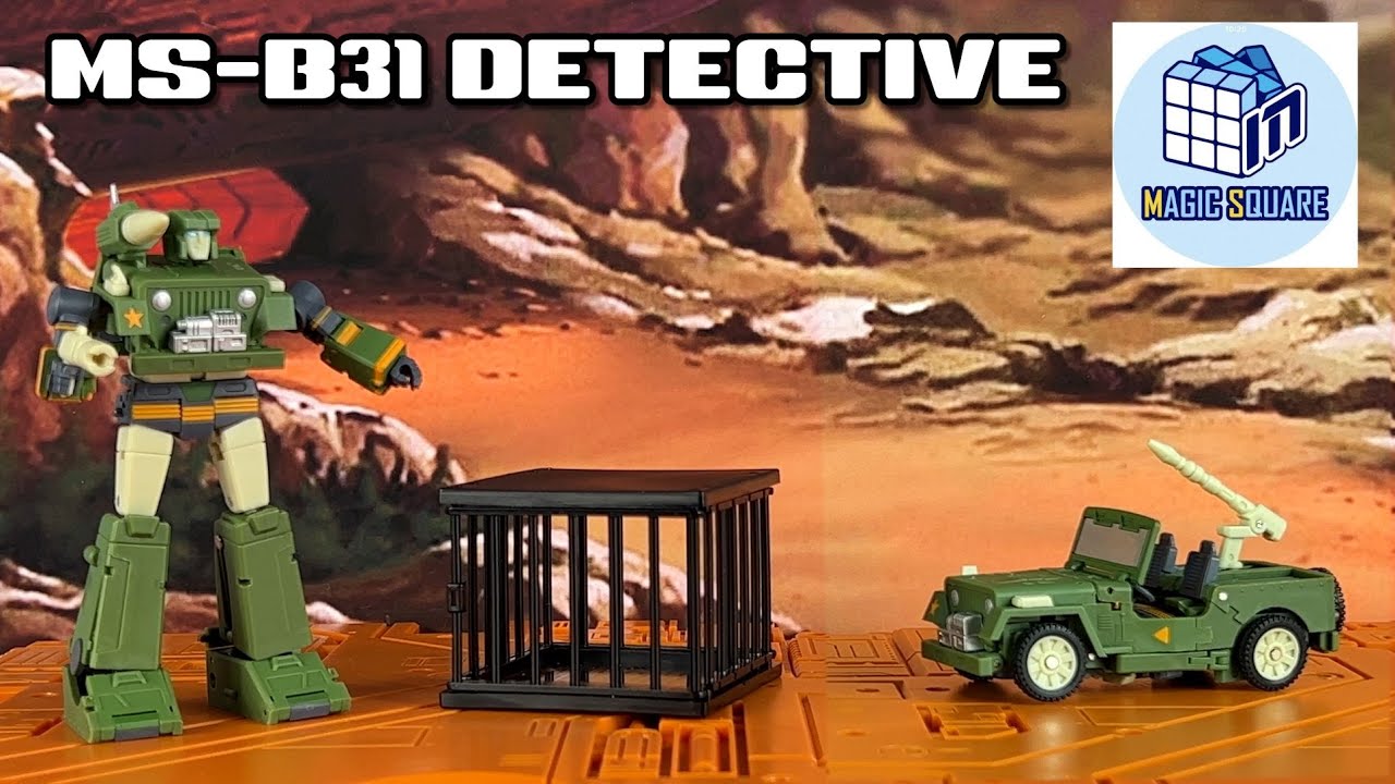 Magic Square MS-B31 DETECTIVE Legends Scale Hound Review - YouTube