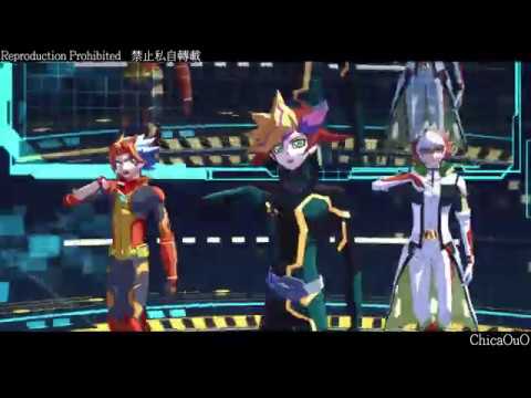 【遊戯王MMD】WAVE【Revolver Playmaker Soulburner】120fps - YouTube