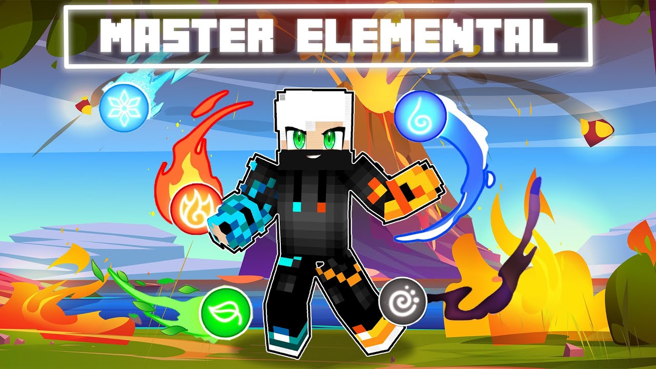 Becoming The MASTER ELEMENTAL In Minecraft (Hindi) - YouTube