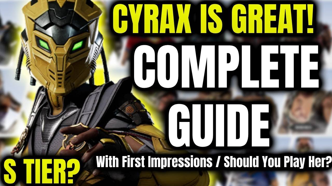 CRYAX GUIDE! This Character Is AMAZING! - Mortal Kombat 1 - YouTube