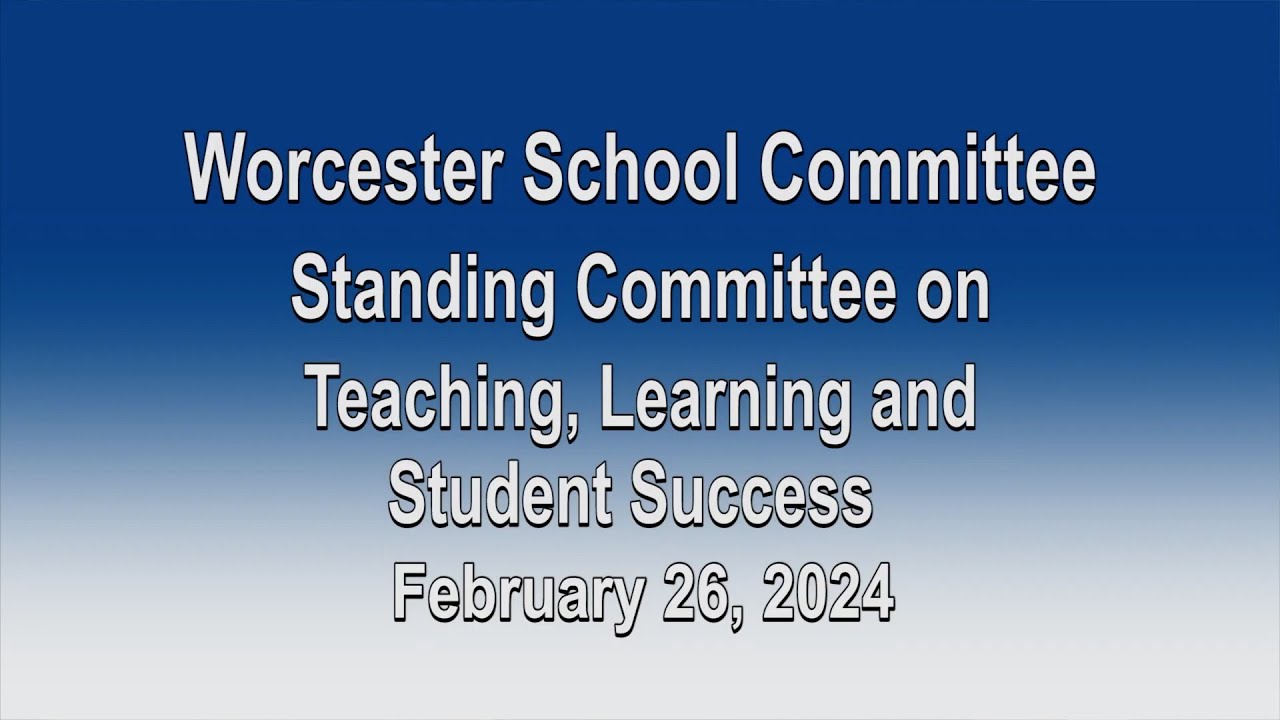 Standing Committee on Teaching, Learning and Student Success - 2/26 ...