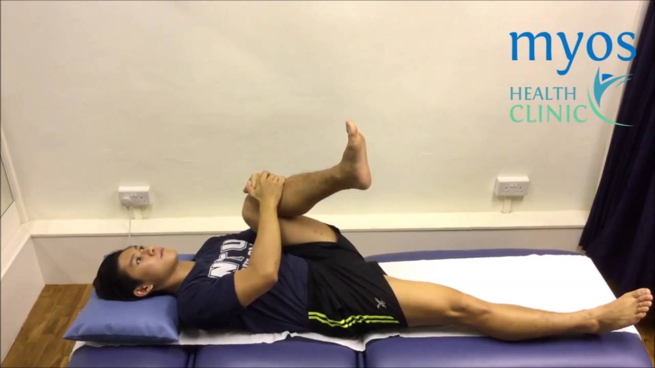 Iliopsoas Stretch Supine