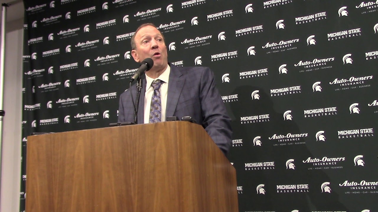 Dan Monson the head coach of Long Beach State after the loss to MSU ...
